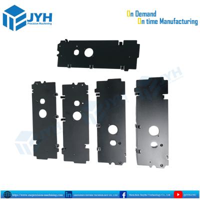 China High Precision CNC Machined Black Anodized Aluminum Parts 6061 Tolerance ±0.01 mm for sale
