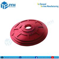 China Red Anodized Aluminum CNC Parts High Precision ±0.005 mm Tolerance 6061 6063 7075 for sale