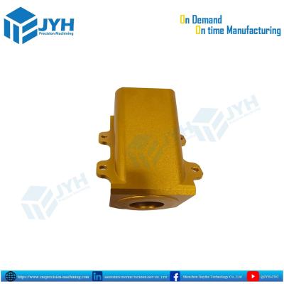 China Precision Anodized Aluminum Parts ±0.01 mm Tolerance Custom Colors Aerospace Robotics CNC Machining for sale