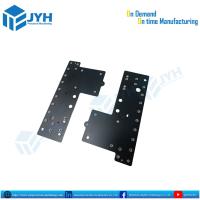 China Precision CNC Machined Aluminum Components with Black Anodized Finish and Tight Dimensional Tolerances for sale