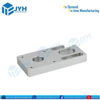 China Custom Silver Anodized Aluminum Components with High Precision CNC Machining for Corrosion Resistance for sale