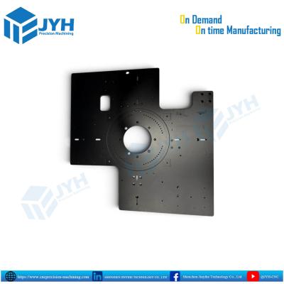 China Precision CNC Machined Black Anodized Aluminum Parts with Dimensional Accuracy and Corrosion Resistance for sale