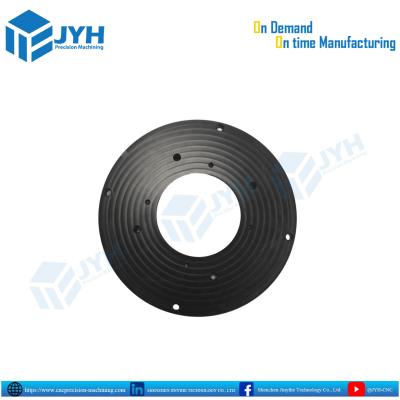 China Precision CNC Machined Aluminium Housing with Black Anodized Finish and 0.01mm Accuracy in Customizable Sizes for sale
