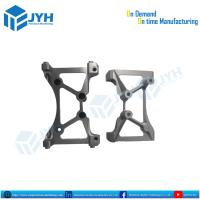 China CNC Machined Structural Bracket with 0.01mm Accuracy Lightweight Ribbed Structure and Customizable Dimensions for sale