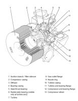 China ABB TPS57D01 Main Engine Turbocharger Weight 410kg Marine Engine Turbocharger for sale