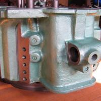 China MAK 6M25 Marine Cylinder Heads , Main Engine Cylinder Head With Valve Seat / Guide for sale