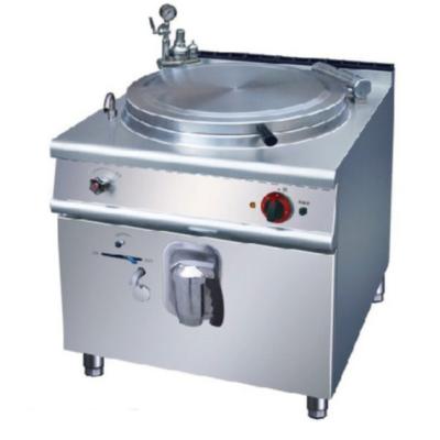 China Silk Road Gas Indirect Jacketed Boiling Pan , Stainless Steel Marine Cooking Equipment for sale