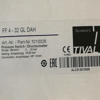 China TIVAL Pressure Switch FF4-32GL DAH High Repeatability Marine Electrical Equipment for sale