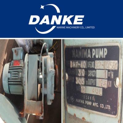 China NANIWA BHR-40 Marine Hydraulic Pump , 440V Marine Circulation Pump Iron Material for sale