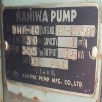 China NANIWA BHR-40 Marine Hydraulic Pump , 440V Marine Circulation Pump Iron Material for sale