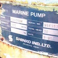 China SHINKO SVA200M High Durability Marine Pump Parts , Marine Water Pump for sale