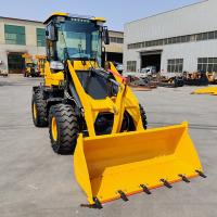 China Articulated Mini 1.5 Ton Wheel Loader 1.0cbm Bucket Capacity for sale