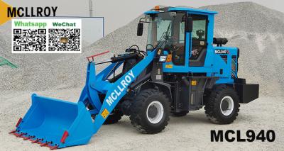 China 76kw Power 2.5 Ton Wheel Loader 3500mm Dumping Height With Air Conditioner for sale