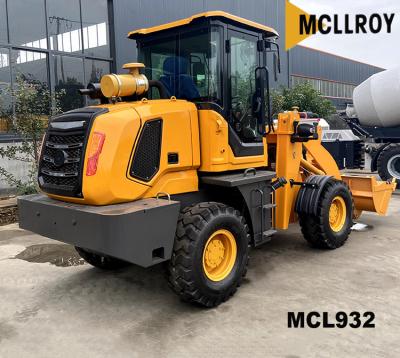 China Small 2 Ton Compact Wheel Loaders Articulated With 1m3 Bucket for sale