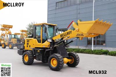 China 2 Ton Small Compact Wheel Loaders Front End 58kw 79hp Power for sale