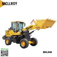 China Compact 3 Ton Wheel Loader , Small Loading Shovel 1650mm Dump Height for sale