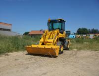 China EU Stage II 1.5 Ton Wheel Loader Isuzu Axle Mini Articulated Loader for sale