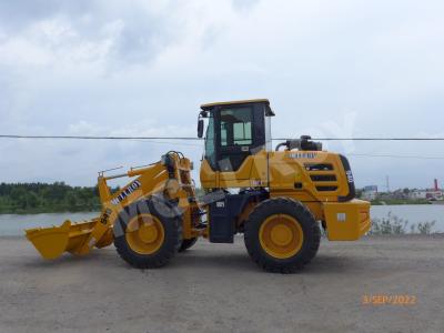 China 76kw 1.2m3 Bucket  2.5 Ton Wheel Loader 2200kg Rate Load For Construction Machinery for sale