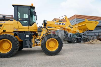 China 2200kg Small 2.5 Ton Wheel Loader CVT Gear Box Mining Front End Loader for sale