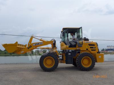 China 1670-24 Tire Mining Front End Wheel Loader Hydraulic Unloading 1650mm Dump Reach for sale