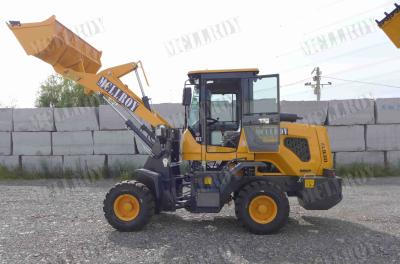 China 4 Wheel Drive Wheel Loader Machine Tire 20.5-16S 1.0m3 Bucket for sale