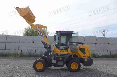 China Compact Articulating Wheel Loader Machine Hydraulic Pilot for sale