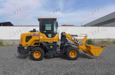 China Compact Articulated Wheel Loader Cycle Time 7s Front End Shovel Loader Max. Dump Clearance 3200mm for sale