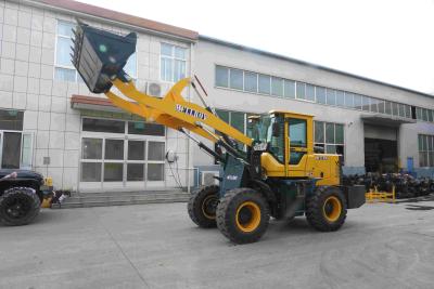 China 1.7M3 Small Articulating Front End Wheel Loader Air Brake Little Loader for sale