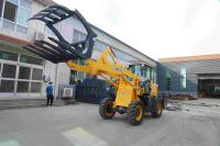 China Max.Dump Clearance 3600mm Agriculture Wheel Loader Tire 16/70-24 Articulated Front Loader for sale
