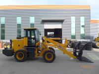 China 2000kg 2500kg Load Mini Wheel Loader Air Brake Articulated for sale
