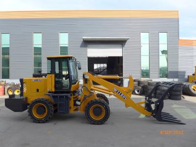 China 2000kg 2500kg Load Mini Wheel Loader Air Brake Articulated for sale