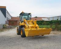 China CVT 265 Torque Converter Gear Box Front End Wheel Loader,Small Hub Axle Mini Loader for sale