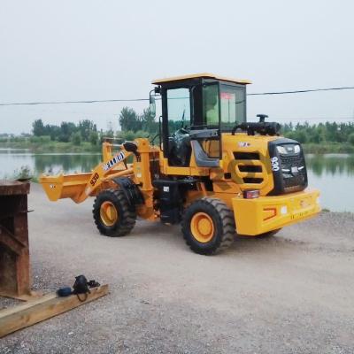 China Mechanical Transmission(3F+2R) Mini Articulated  Wheel  Loader,Disc Brake Articulated Front for sale