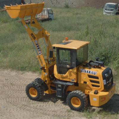 China Construction Front Wheel Loader 0.6m3 For Transporting 1.9m Bucket Length for sale