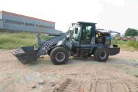 China 0.2 M3 Bucket Mini Wheel Loader Articulated Front End Loader for sale