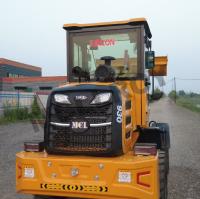 China Mini Compact Wheel Loader Machine Disc Brake 28 km/h Travel Speed for sale