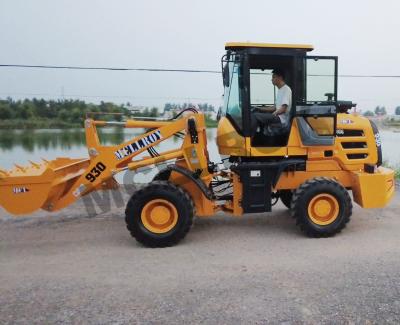 China 42kW Compact Wheel Loaders CVT 265 Torque Converter Transmission Mini Shovel Wheel Loader for sale