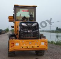 China Compact Loading Shovel Wheel Loader For Lifting Debris 28 km/h for sale