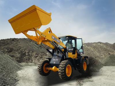 China 2200kg Rated Load Small Wheel Loaders With Longer Boom Larger Body for sale