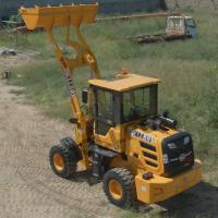 China 42kW Front End Wheel Loader Axle 2210 Mm Compact Loading Shovel for sale