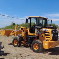 China 1500Kg Operating Load Front End Wheel Loader Brake Disc Brake Little 42kW for sale