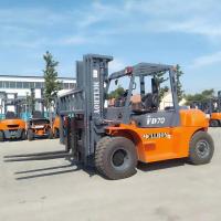 China FD70 IC Forklift 29 Km/H Travel Speed Auto Transimission Double Front Air Tire for sale