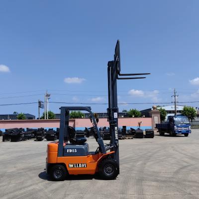 China Compact Diesel Counterweight Forklift FD15 Comfortable Operation Easy Maintenance for sale