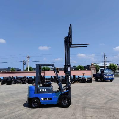 China Compact Counterweight Reach Truck FD15 1070mm Overall Width 590Mm/S for sale