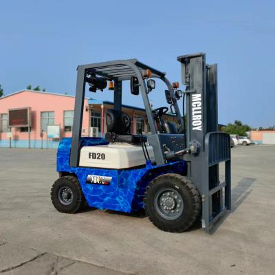China Engine XinChai 490 BPG Mitsubishi S4S Isuzu C240Low Noise Levels Forklift Truck Wheel Track 970/970 Mm Compact Forklift for sale