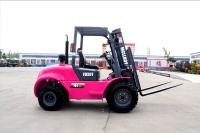 China High-performance Interal Combustion Off-road Forklift Truck Total Weight 4900 KG for sale