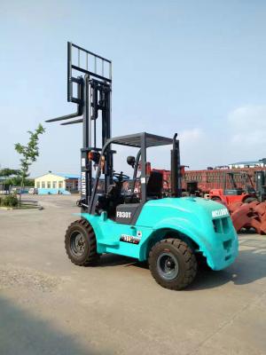 China Long Battery Life Interal Combustion Terrain adaptability Forklift Truck Wheel Track 1250/1205 Mm for sale