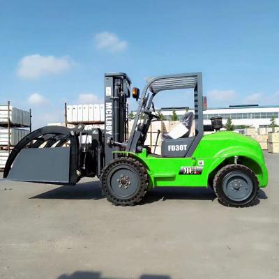 China Rate Loading Weight 3000 KG Safe Handling Rough Terrain Forklift Truck Ground Clearance 220 Mm Compact Forklift for sale