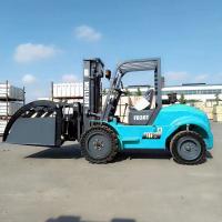China Easy-To-Use Diesel Four-Wheel Drive  Forklift Truck Working Pressure18.5 Mpa for sale