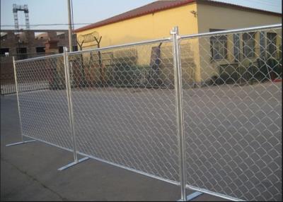 China 2.1m Height Temporary Mesh Fence With Galvanized Steel Wire Oxidation Resisting for sale